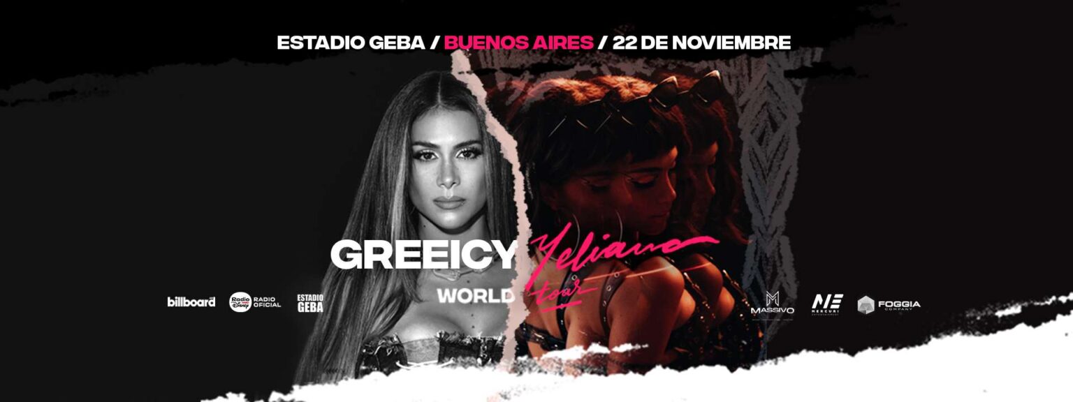 Greeicy: La estrella colombiana llega a GEBA en su Yeliana World Tour