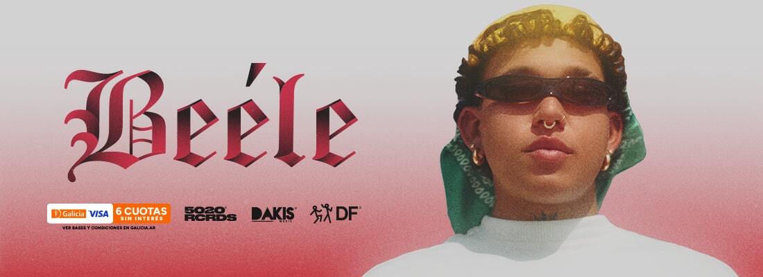 Béele debuta en Argentina con show en Movistar Arena